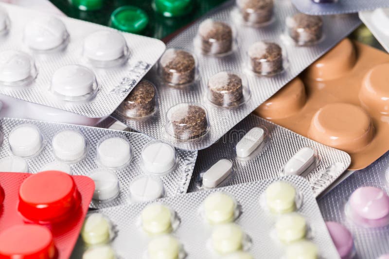 Pill packs, medicine stock image. Image of medicine, help - 60212685