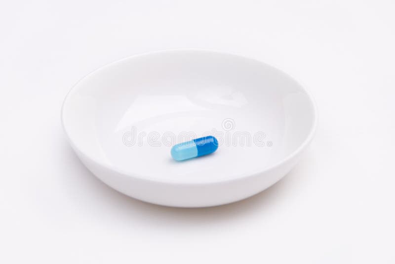 Pill On A Plate Picture. Image: 8920524
