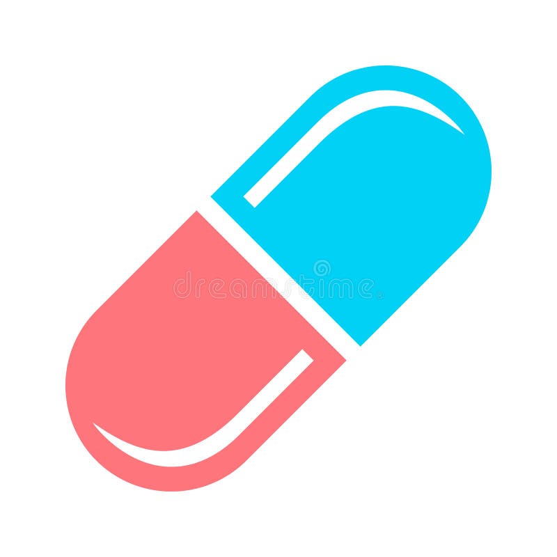Pii capsule vector icon stock vector. Illustration of care - 128509925