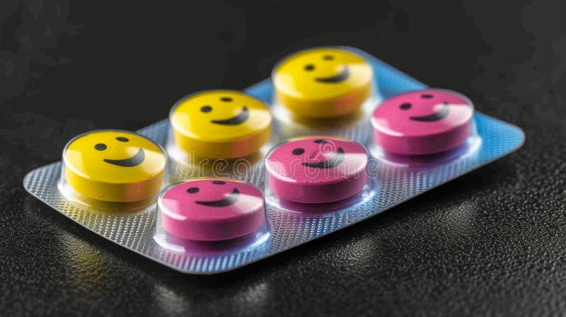 Pill tab packaging, the stock illustration. Illustration of drug ...