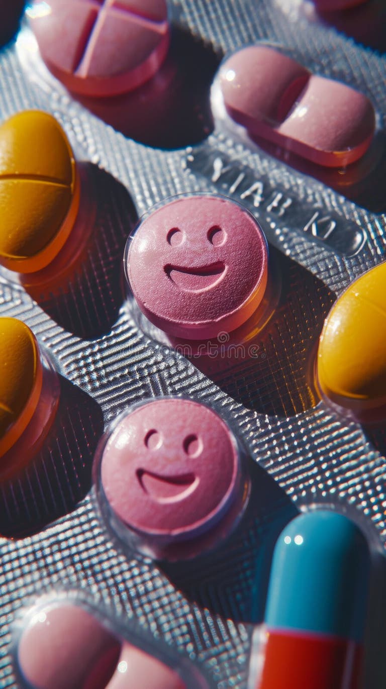Smiley Face Pill Blister Stock Illustrations – 24 Smiley Face Pill ...