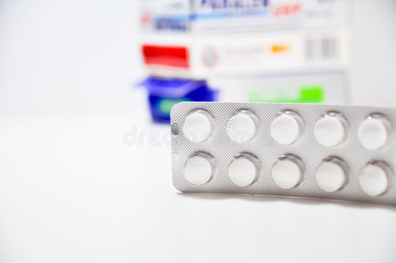 Pill tablets stock image. Image of lifestyle, medicine - 33706499