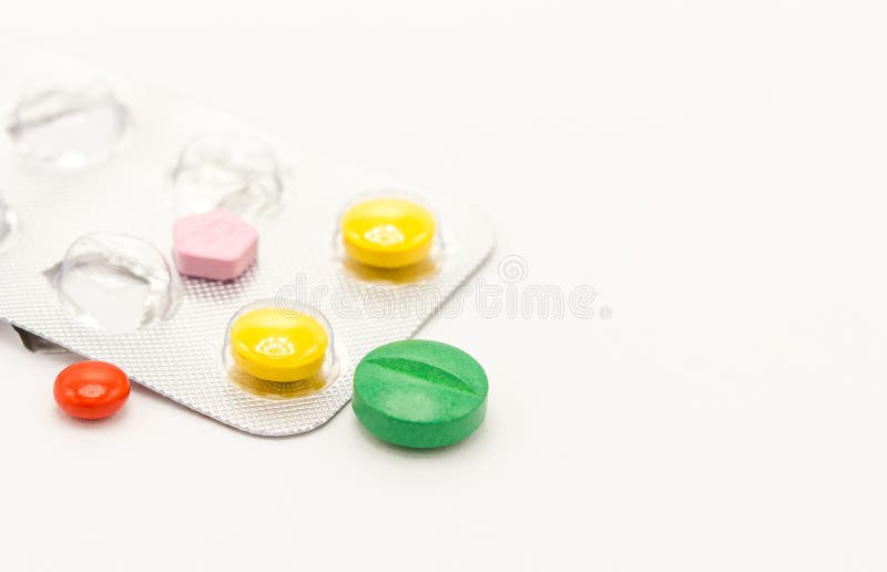 Pill Various Kind. Close Up Stock Image - Image of isolated, kind ...