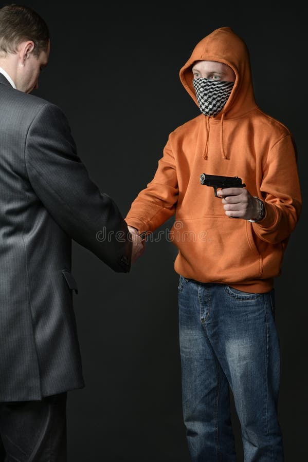 Pillage stock photo. Image of robbery, band, dark, white - 25430574