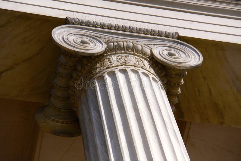 Ionic column stock photo. Image of classic, classical - 15283534