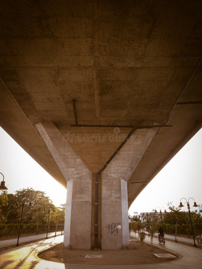 Pillar of bridge stock image. Image of design, high, engineering - 21494629