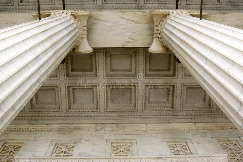 Pillar and Ceiling Detail stock photo. Image of column - 26467260