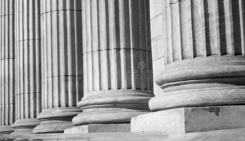 Pillars and Steps stock image. Image of greek, courthouse - 34347273