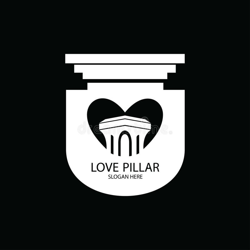 Pillar Label Logo Design Vector Stock Illustrations – 1,461 Pillar ...