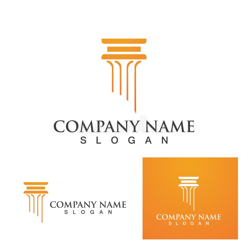 Pillar Logo and Symbol Vector Template Logo Vector Stock Vector ...