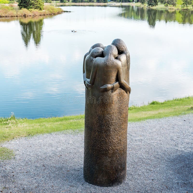 "Pillar of Love" by Barbara Eichner-Shaw (1990 Editorial Image - Image ...