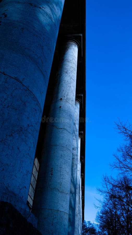 A pillar at museum of art stock image. Image of clouds - 137589769