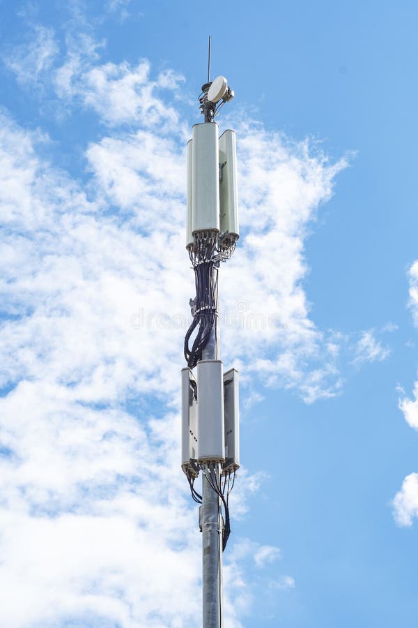 A Pillar of One of the Cells of Cellular Communication with Antennas ...