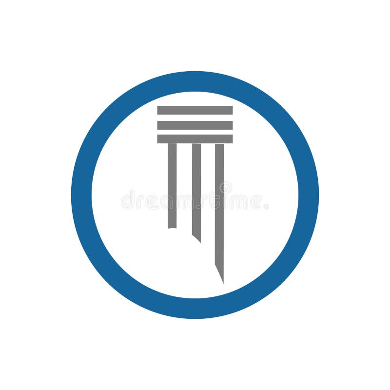 Pillar stock vector. Illustration of classic, building - 151058118