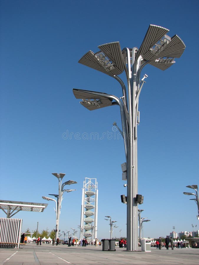 Pillar spotlight. editorial photo. Image of outdoor, china - 87650696