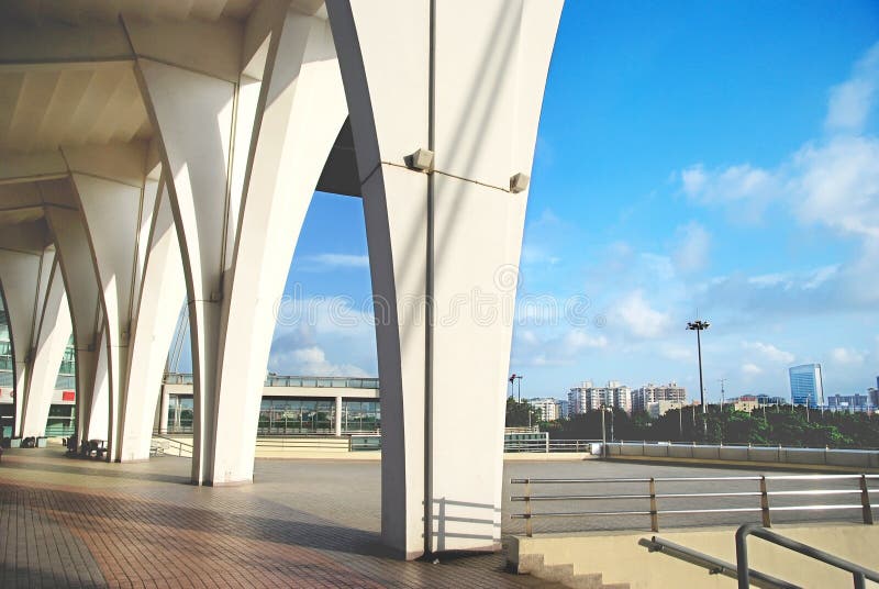 Pillar of stadium stock image. Image of build, sports - 35063483