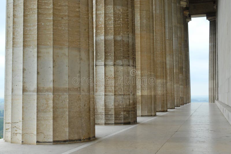 Iconic marble pillars stock image. Image of iconic, classic - 6402207