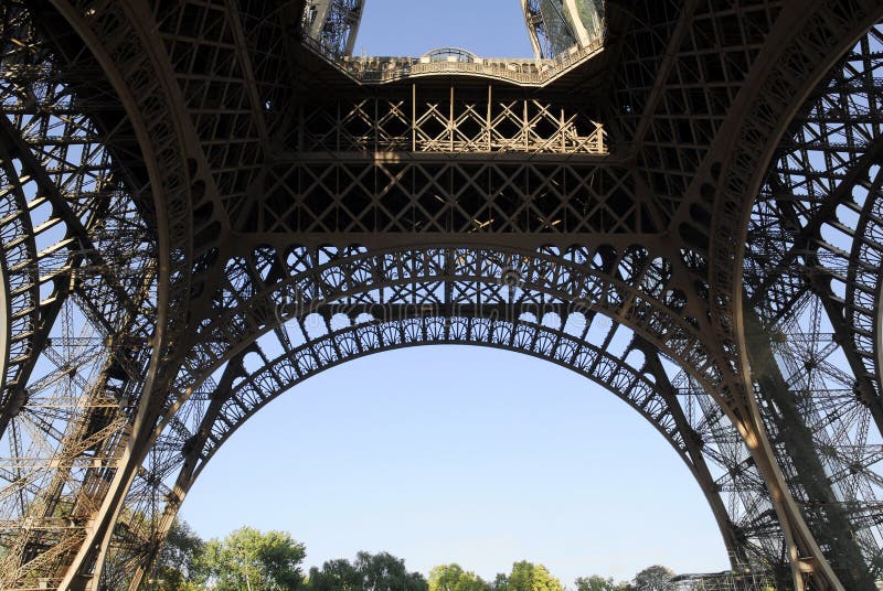 Eiffel Tower, Roland Garros Tennis Ball Close Up in Paris, France ...