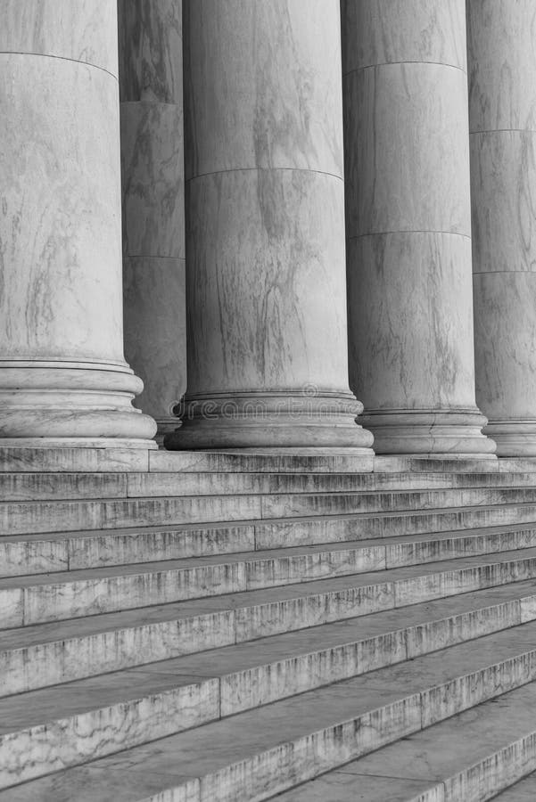Pillars and Steps stock image. Image of neoclassical - 38215273