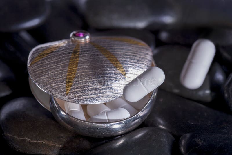 Pillbox Made of Modern Materials with Armor Protection Stands on the ...