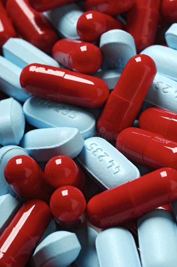 Pillen stock afbeelding. Image of pillen, rood, macro - 3635245