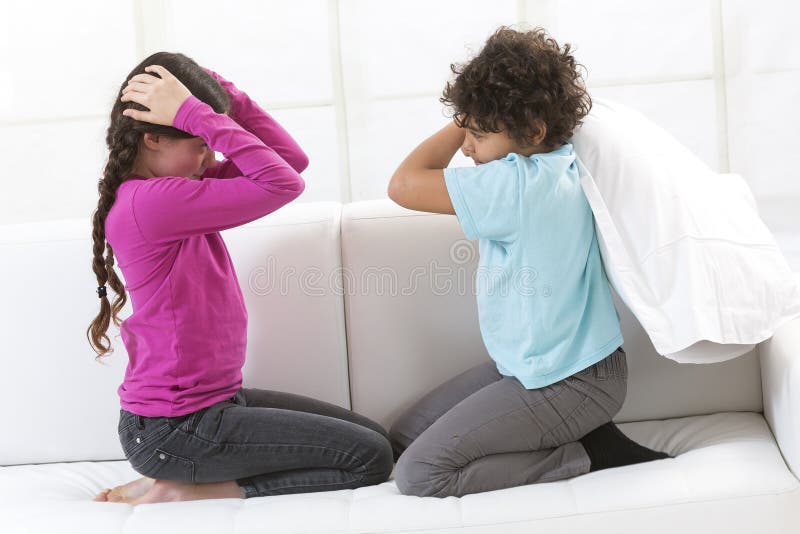 Pillow battle stock image. Image of attractive, lovely - 62218959