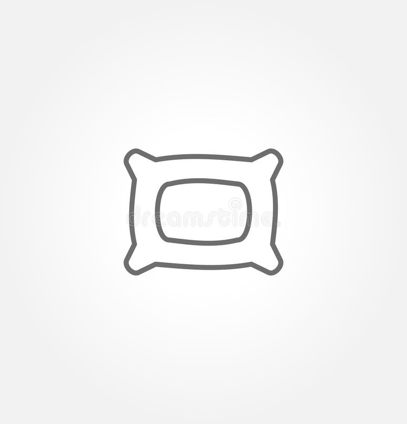 Pillow Logo Icon Designs Vector. Cushion Icon Vector Stock Vector ...