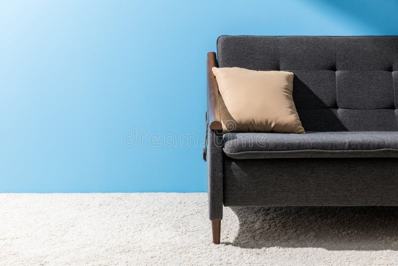 Soft hassock stock photo. Image of carpet, soft, interior - 116736910