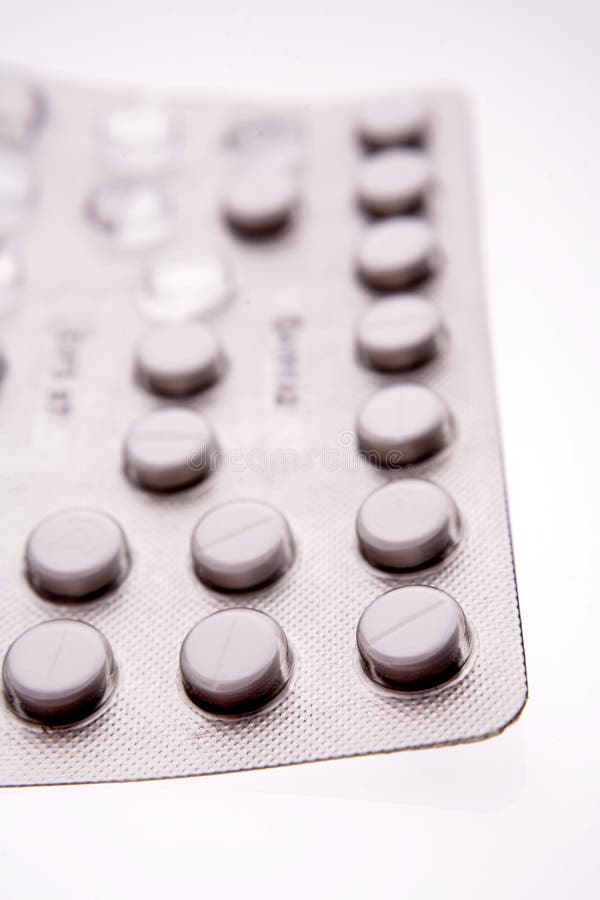 Packet of Birth Control Pills Stock Image - Image of contraceptive ...