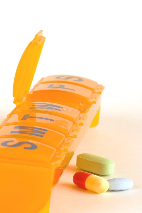Daily pills stock photo. Image of drug, wellness, pills - 4377504