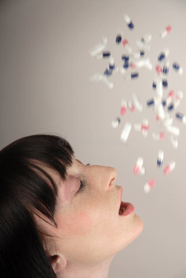 Pills fall 2 stock image. Image of mouth, drugs, hospital - 3617935