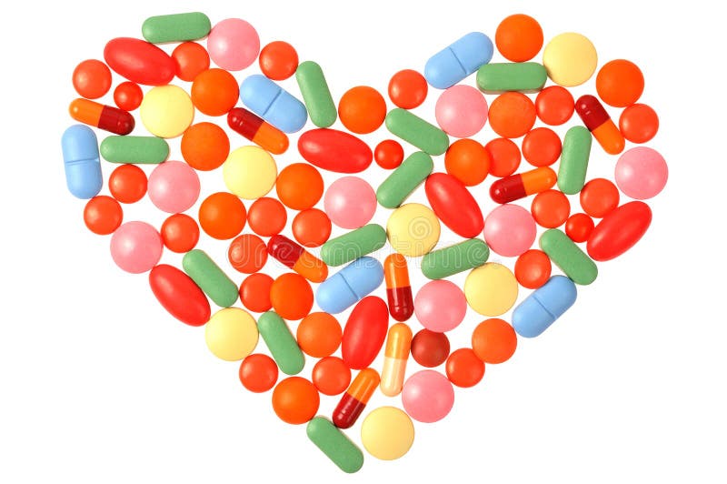 Pills Heart stock image. Image of cardiology, medical - 14251049