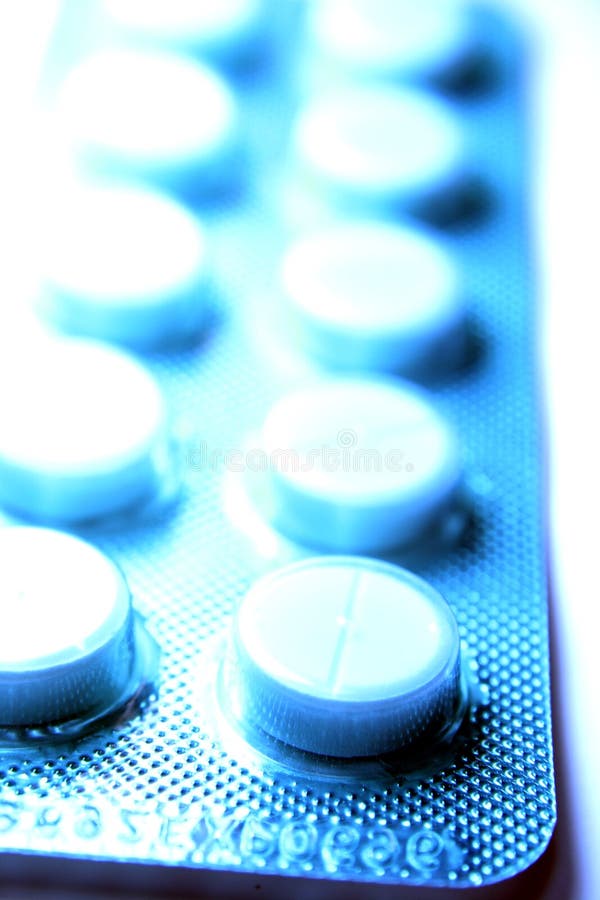 Pills in Pack stock photo. Image of packaged, drugs, white - 2441868