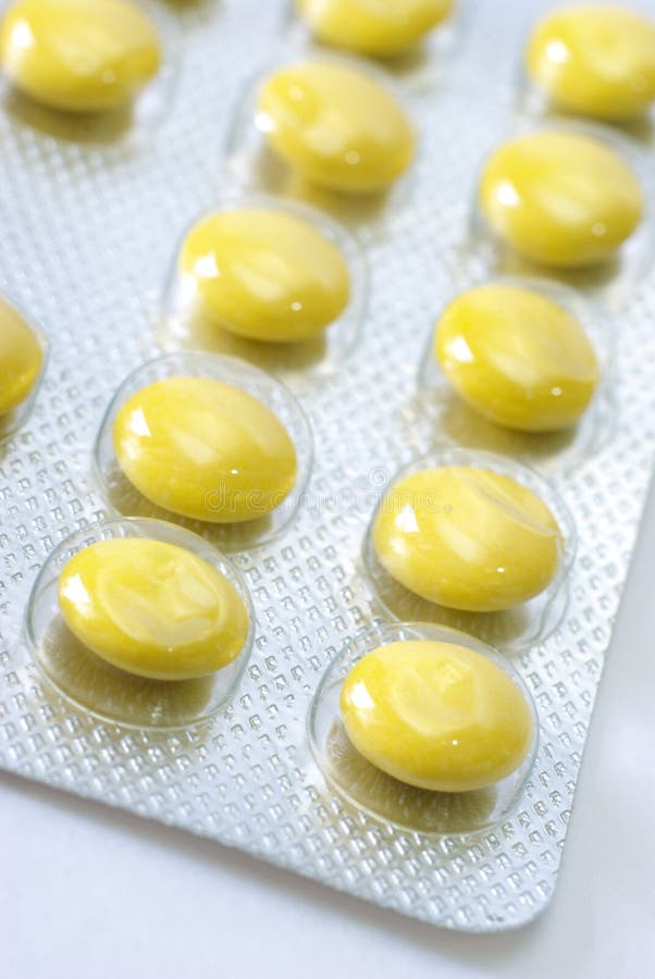 Lozenges in blister pack stock photo. Image of closeup - 44474456