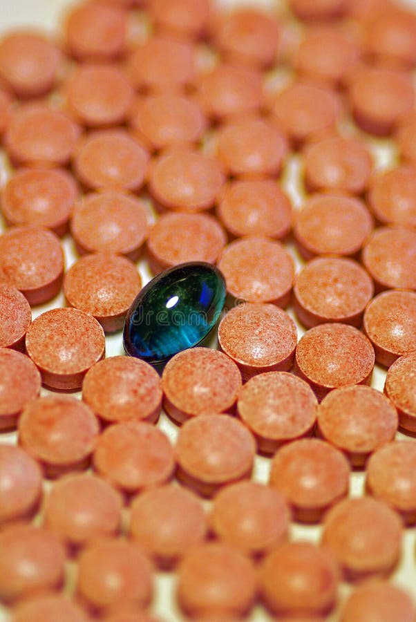 Being Different Than the Rest. Stock Image - Image of vitamin, unusual ...