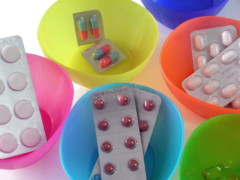 Pills Tablets stock image. Image of clinic, color, abusing - 1468329