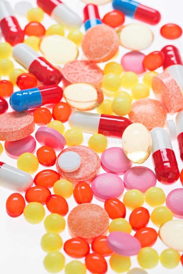 Pills, tablets and drugs stock photo. Image of life, closeup - 24012802