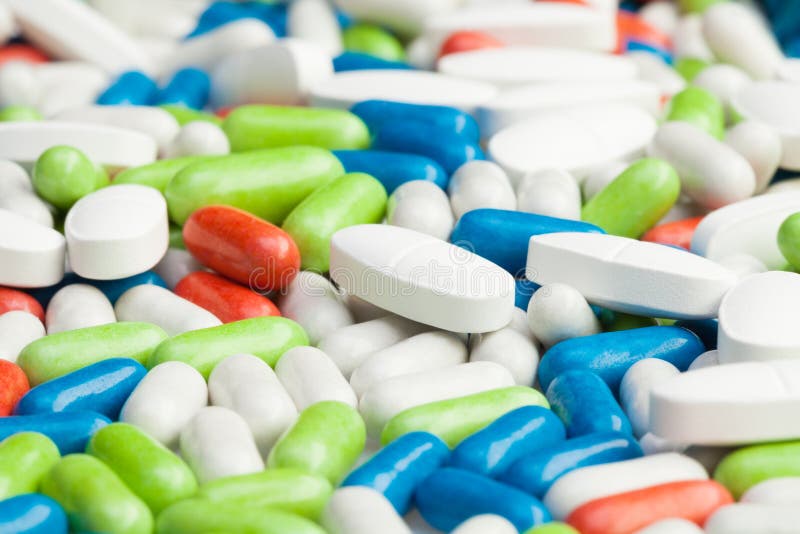 Pills and tablets stock image. Image of color, colorful - 30968957