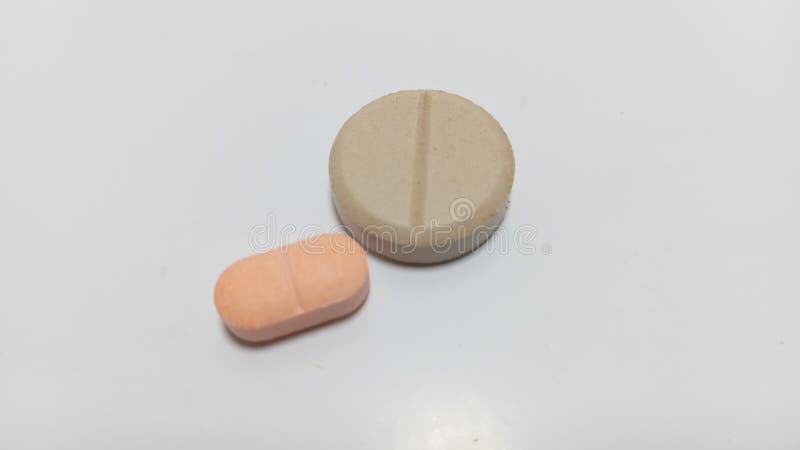 Pills and Tablets Two Forms of Medicine Stock Photo - Image of snack ...