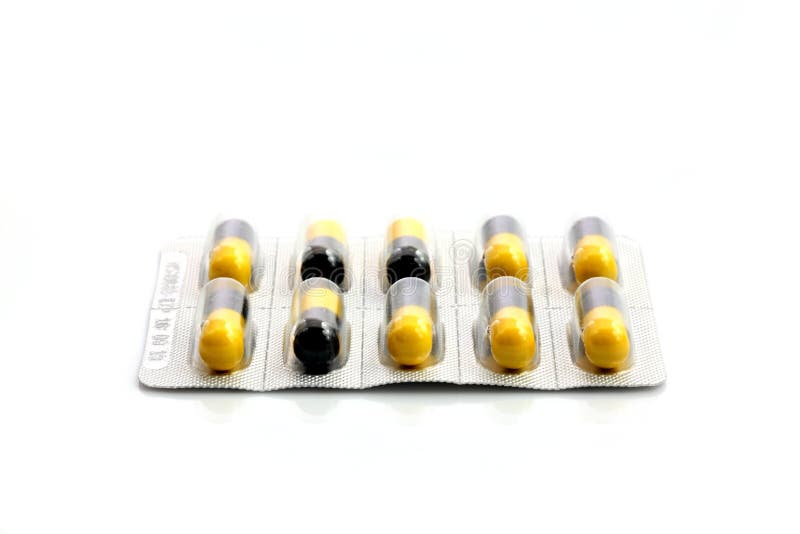 Pillules photo stock. Image du capsules, antibiotiques - 20376840