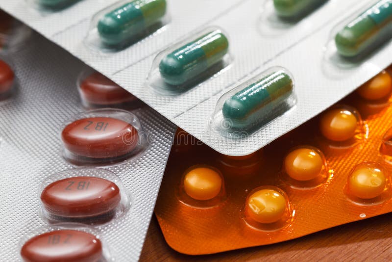 Paquets de pillules image stock. Image du paquet, antibiotique - 23402951