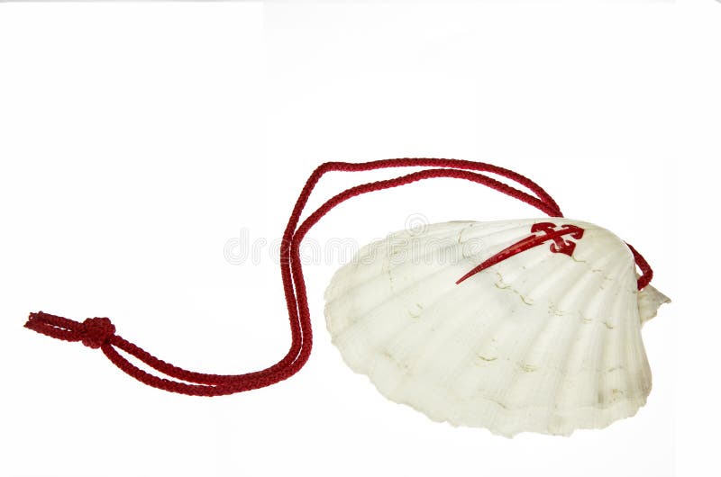 Pilmgrim Shell stock photo. Image of spain, compostela - 67549764