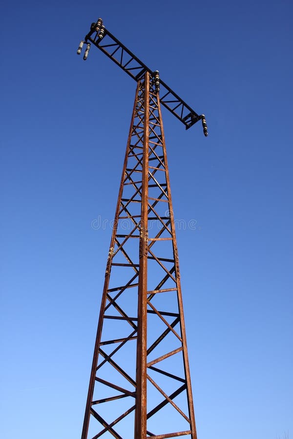 Pilone fotografia stock. Immagine di tecnologia, industria - 15962588