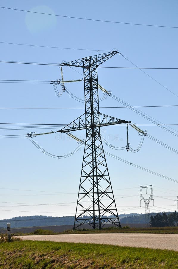 Pilone fotografia stock. Immagine di spazio, podere, alto - 60335540