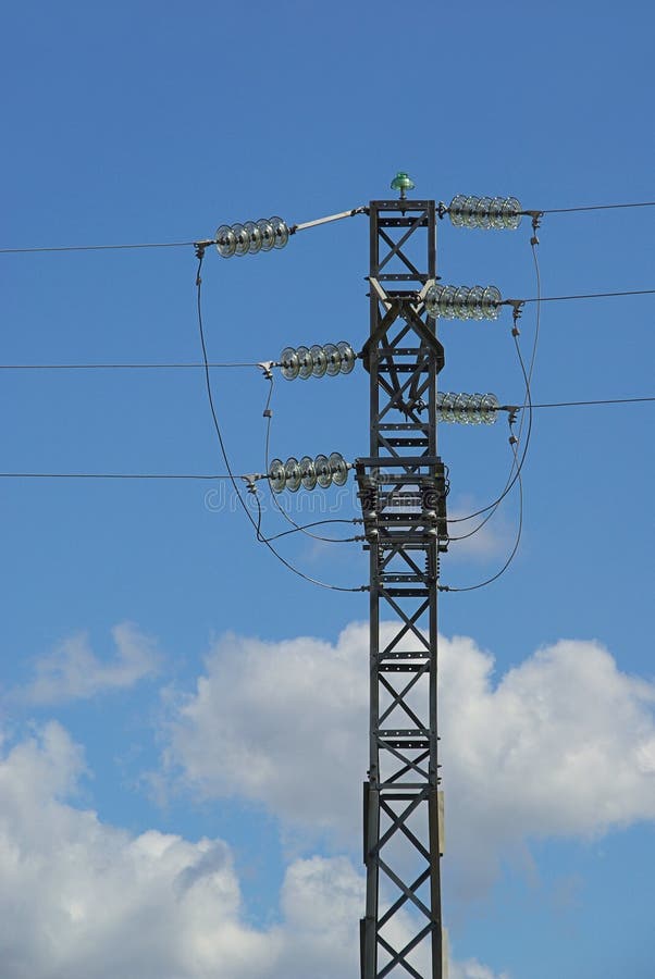 Pilone fotografia stock. Immagine di potenza, collegamento - 7221314