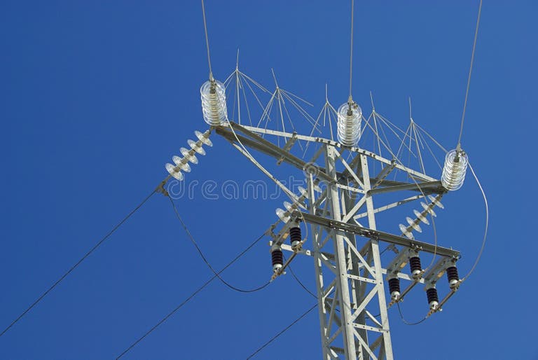 Piloni fotografia stock. Immagine di potenza, collegamento - 7221314