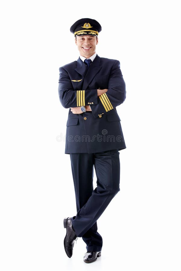 Female Flight Crew Member Getting Dressed Stock Photo - Image of member ...