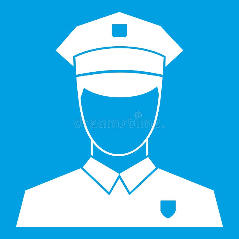 Pilot icon digital red stock vector. Illustration of service - 104471383