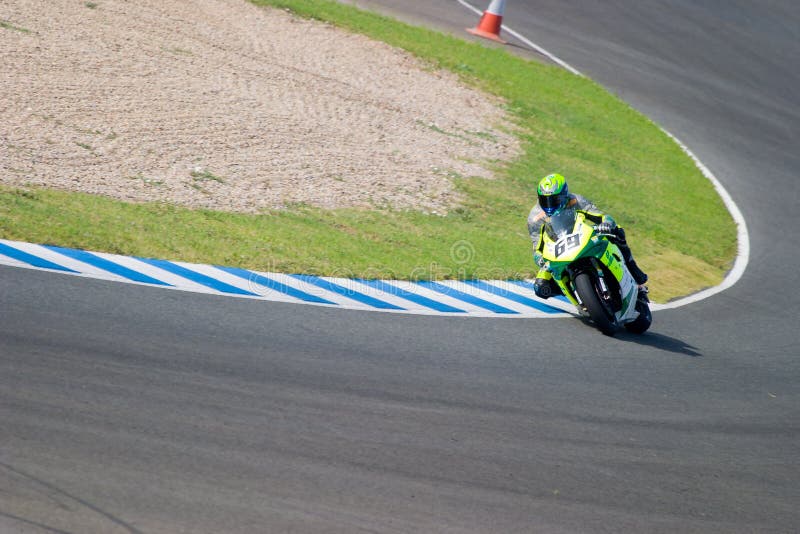 Pilot of Motorcycling of Formula Extreme in the Spanish Champion ...