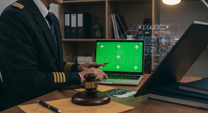 Ai Pilot Green Screen Mockup Stock Photos - Free & Royalty-Free Stock ...